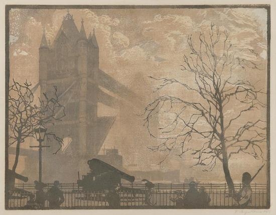 Emile Antoine Verpilleux | Lowes Bridge (1917) | MutualArt