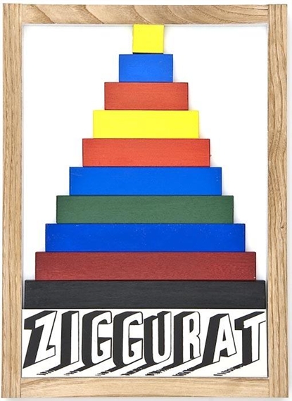 Joe Tilson | Ziggurat (2002) | MutualArt