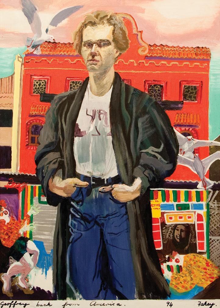 Jacqueline Fahey | Geoffrey Back from America (1994) | MutualArt