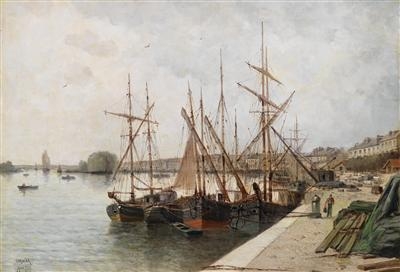 Emile Louis Vernier | 84 Artworks at Auction | MutualArt
