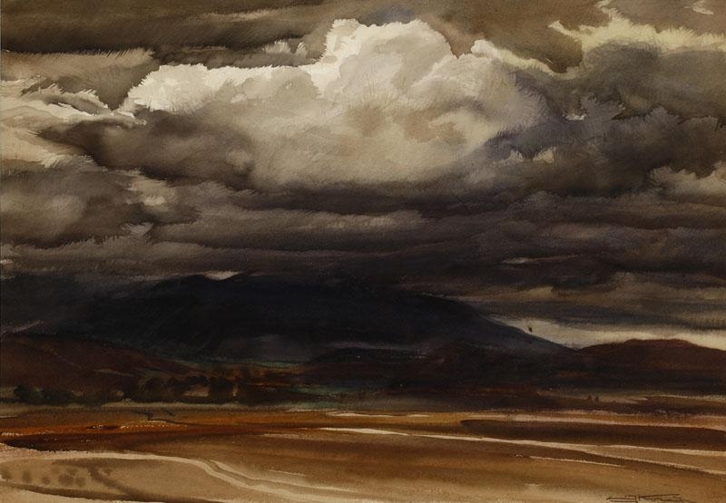 Emil Kosa Jr. | Black Sky | MutualArt