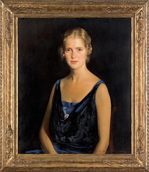 Leopold Seyffert | Portrait of Katherine Abbott Bigelow (1932) | MutualArt