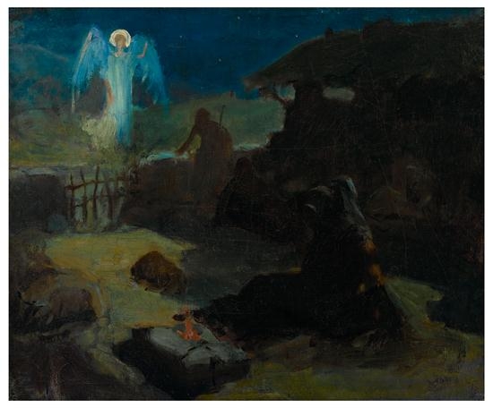 Henry Ossawa Tanner | The Annunciation to the Shepherds (Circa 1895 ...