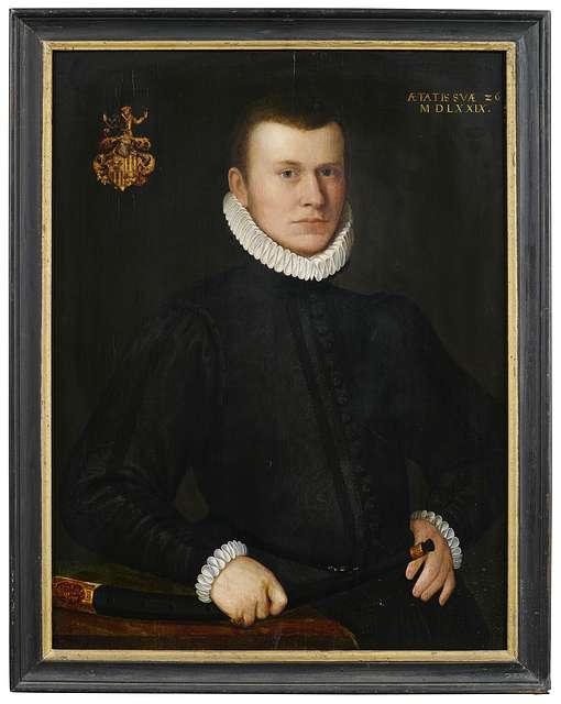 Lorenz Strauch | A Pair: Portrait of a Gentleman ; Portrait of a Lady ...