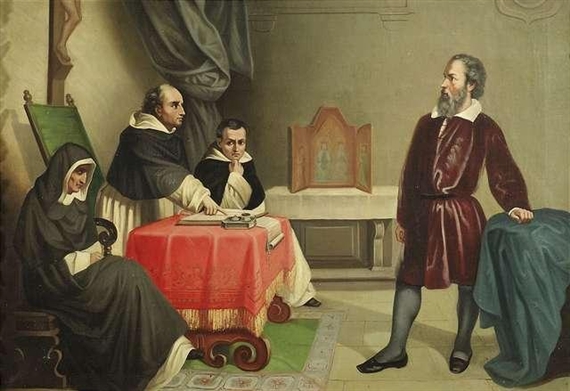 Cristiano Banti | Galileo facing the Roman Inquisition in the year 1633 ...