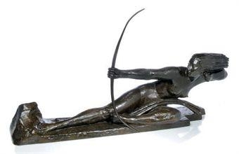 Marcel Bouraine Briand | PENTHESILIA, QUEEN OF THE AMAZONS (Circa 1925) | MutualArt