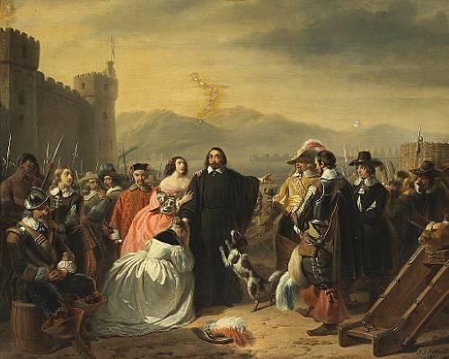 Jacques Joseph Eeckhout | A prayer before battle (1841) | MutualArt