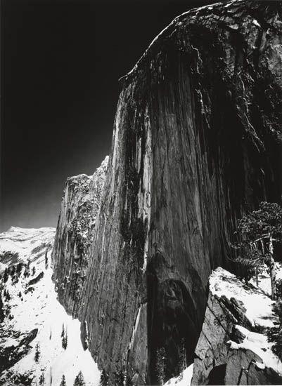 Ansel Adams | Monolith, The Face of Half Dome, Yosemite National Park ...
