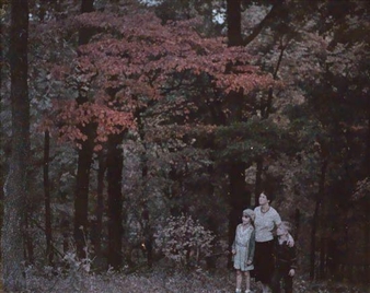 Nancy Ford Cones | Autumn (woman with two children, title partially ...