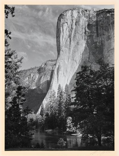 Ansel Adams | El Capitan. (1952) | MutualArt