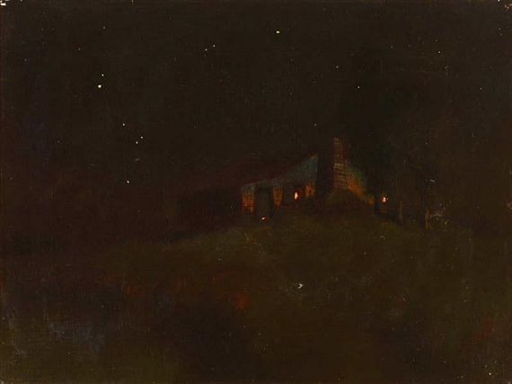 Charles Rollo Peters | House of the Four Winds, Monterey | MutualArt