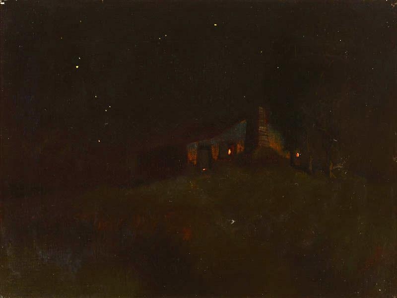 Charles Rollo Peters | House of the Four Winds, Monterey | MutualArt