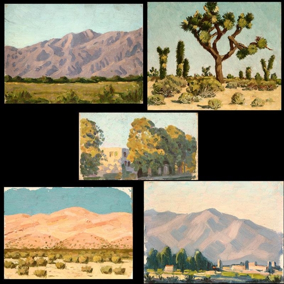 Joseph Mason Reeves Jr. | A group of six California paintings: three ...
