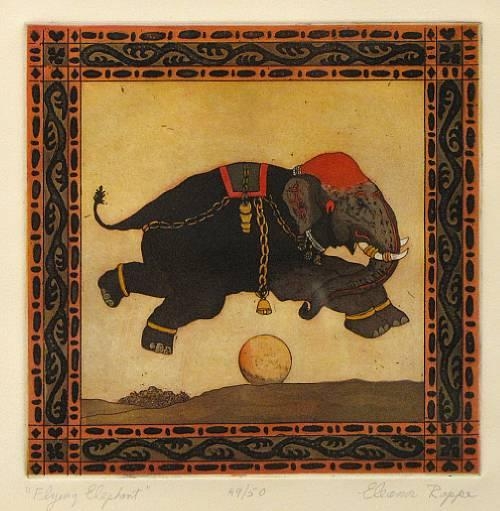 Rappe Eleanor | Flying Elephant (Circa 1975) | MutualArt