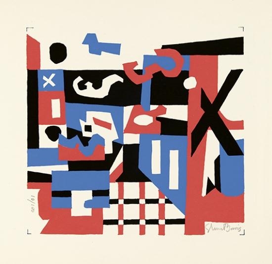 Stuart Davis | Study for a Drawing (Circa 1955) | MutualArt