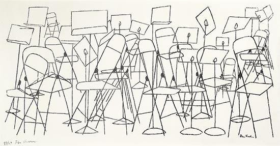 Ben Shahn | Silent Music (1950) | MutualArt