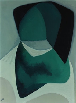 Otto Ritschl | Komposition 72/14 (1972) | MutualArt