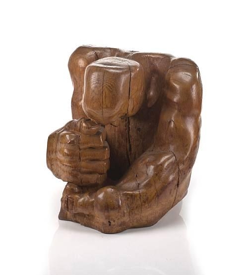 Leonard Baskin | Glutted Death with Wings (1981) | MutualArt