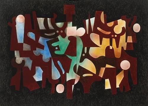 Carlos Mérida | Untitled (1962) | MutualArt