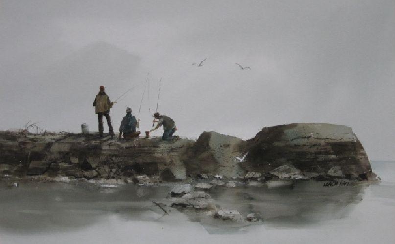 Fred Leach | Fisherman | MutualArt