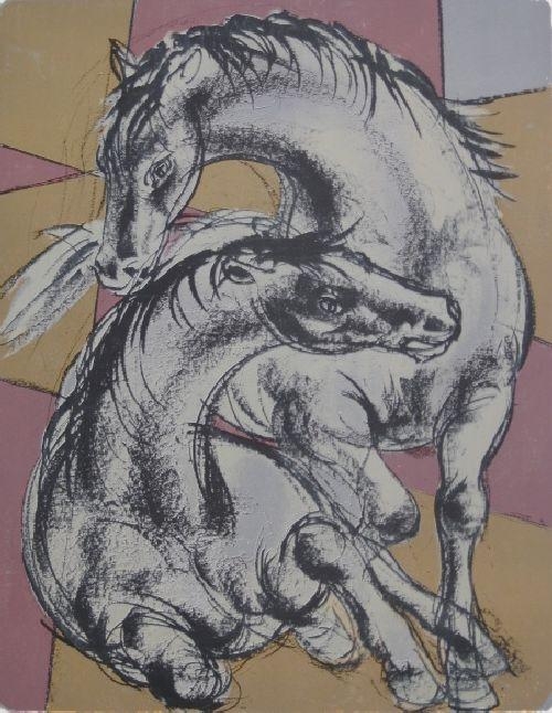 Erni Hans | Les Chevaux I (1954) | MutualArt