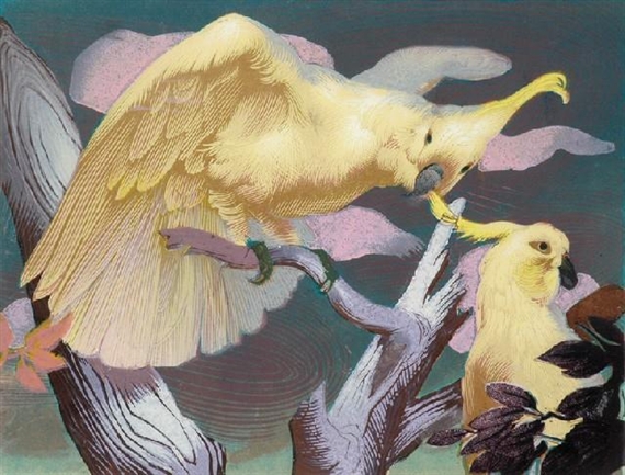 Vaughan Murray Griffin | Two Cockatoos (1969) | MutualArt