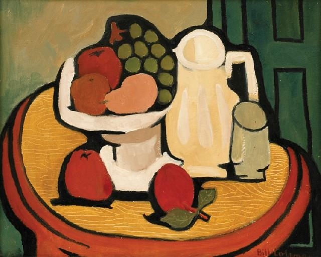 Bill Coleman | Still Life with Jug and Fruit (Circa 1950) | MutualArt