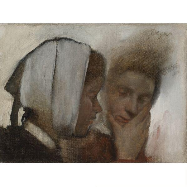 Edgar Degas | FEMME S'ESSUYANT APRÈS LE BAIN (1883) | MutualArt