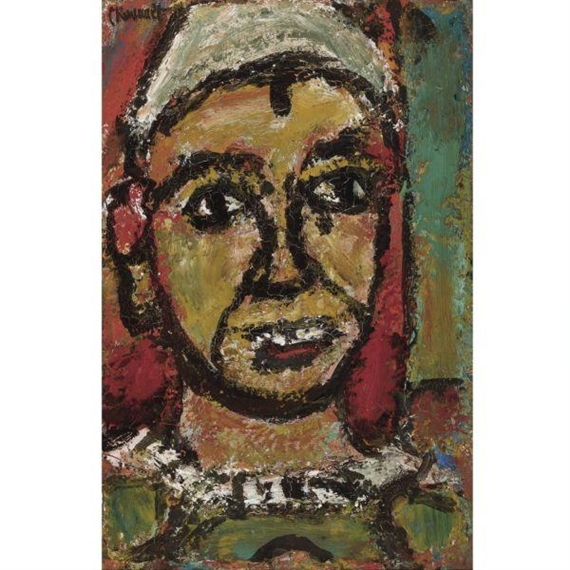 Georges Rouault | TÊTE DE CLOWN (1953 - 1956) | MutualArt