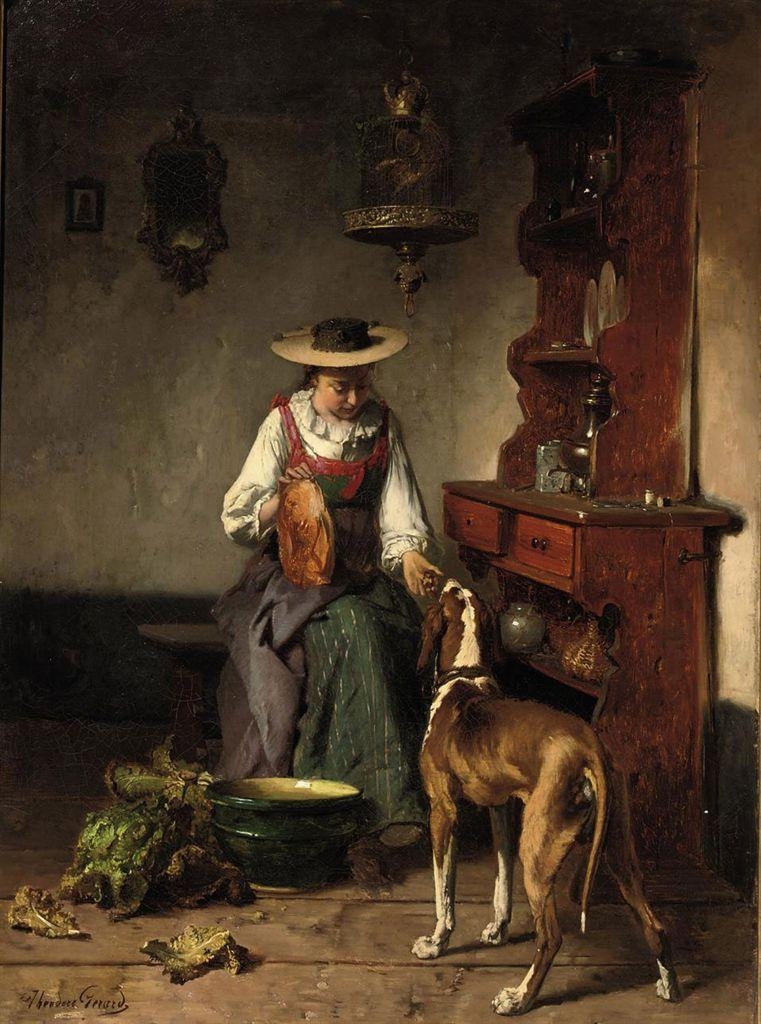 Theodore Gerard | A special treat | MutualArt