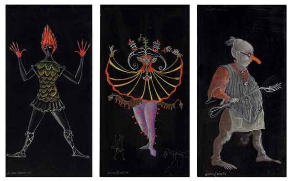 Leonora Carrington | Untitled; Untitled; Untitled (Stephano) | MutualArt