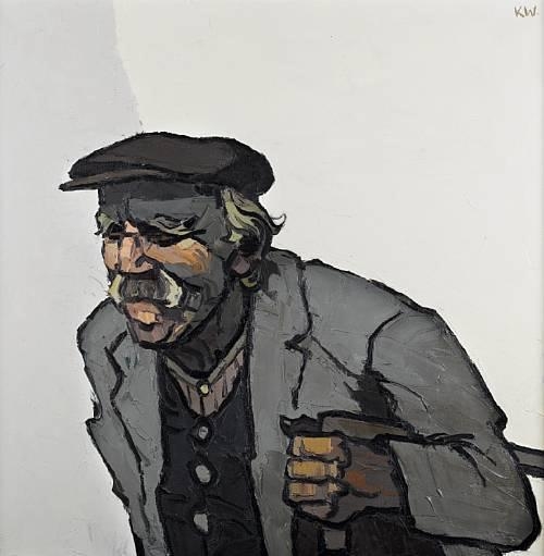 Kyffin Williams | Sun Above Nant Peris (no. 2) (1982) | MutualArt