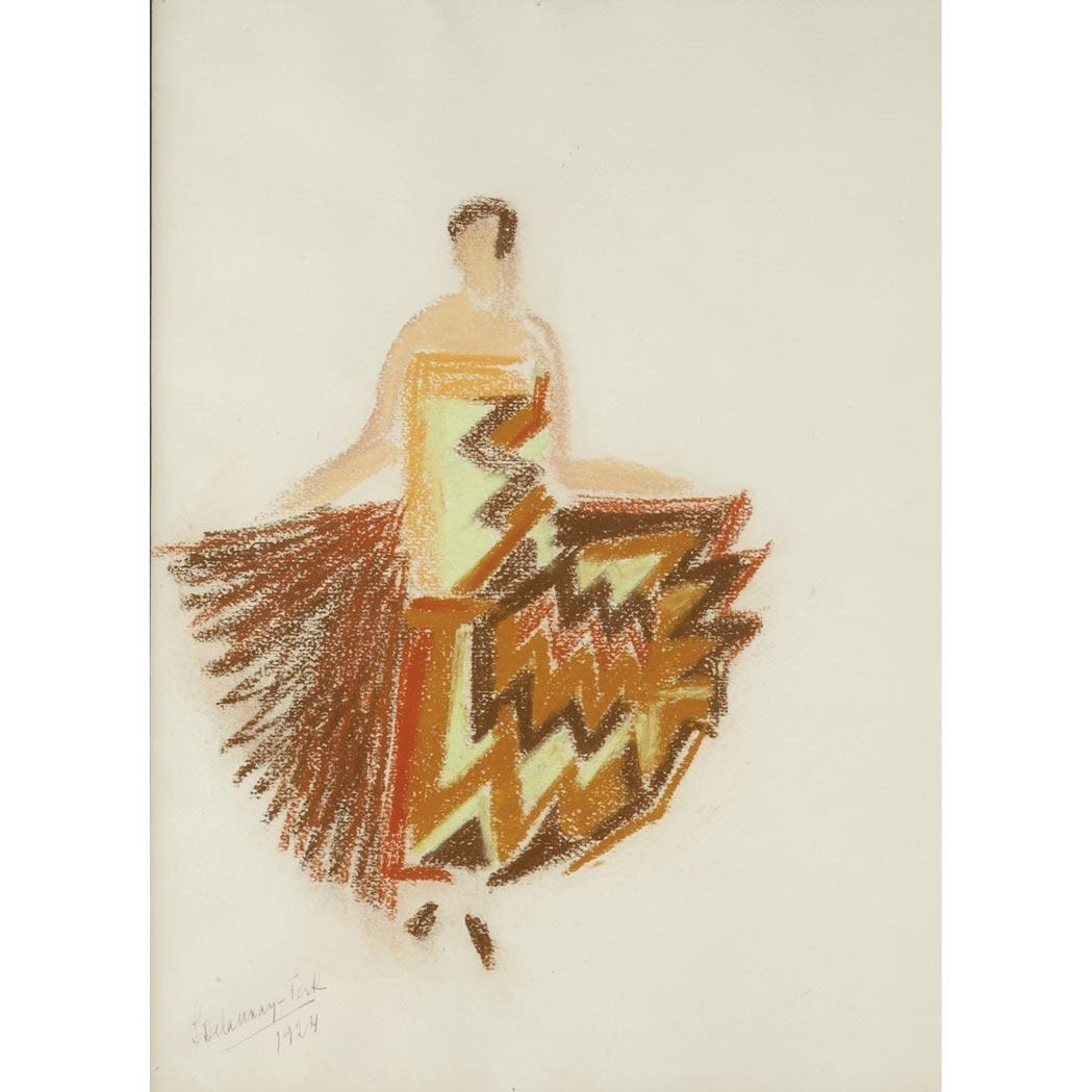 Sonia Delaunay | Robe Simultanee (1924) | MutualArt