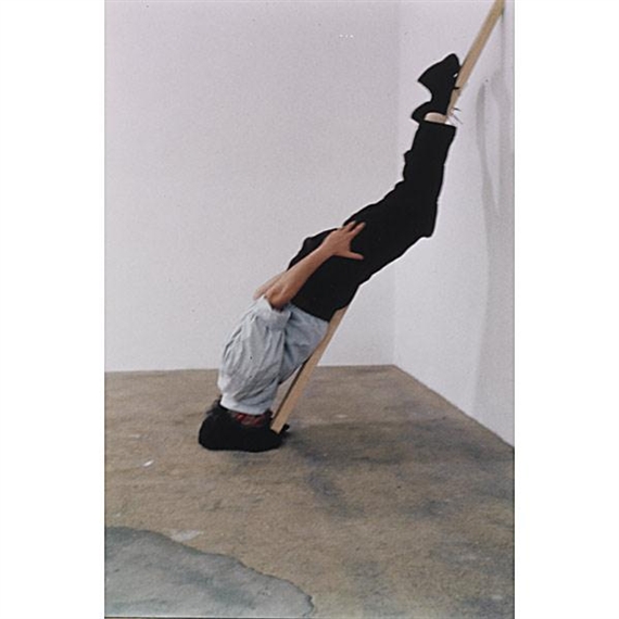 Erwin Wurm | Two works of art: One-Minute Sculpture (1997 - 1999 ...