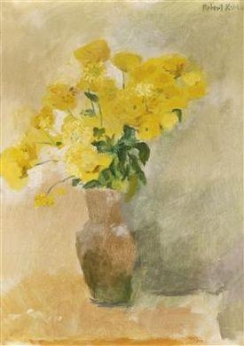 Robert Kohl | Flowers in a jug | MutualArt