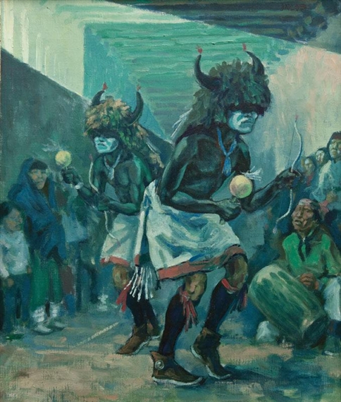 Ned Jacob | Buffalo Dancers | MutualArt