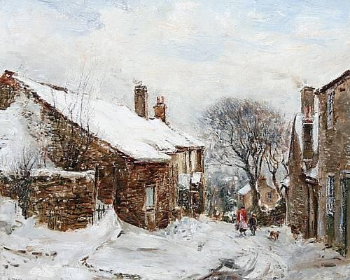 Herbert Royle | Winter, Nessfield in Wharfedale | MutualArt