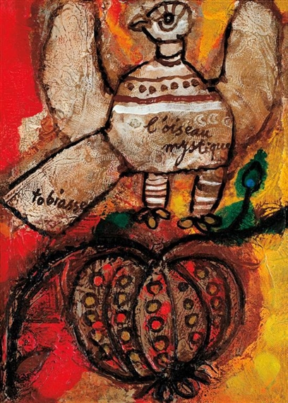 Théo Tobiasse | L'oiseau mystique | MutualArt