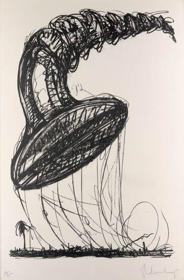 Claes Oldenburg | The Soft Screw, Arched Soft Screw as Building (1976 ...