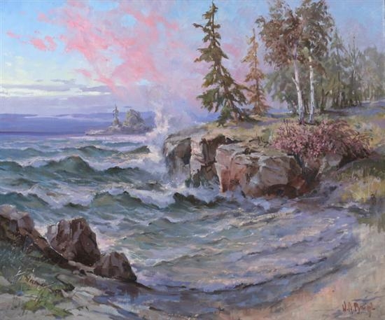 William A. Brigl | DUSK AT PLAY | MutualArt