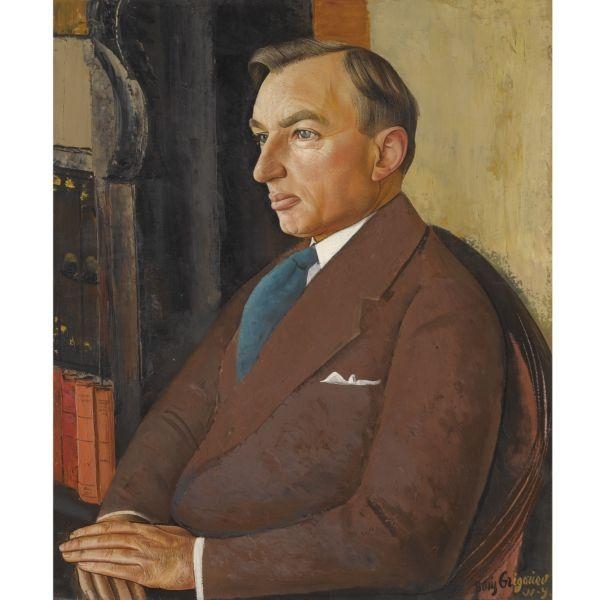 Boris Dmitrievich Grigoriev | Portrait of the actor Nikolai Podgorny as ...