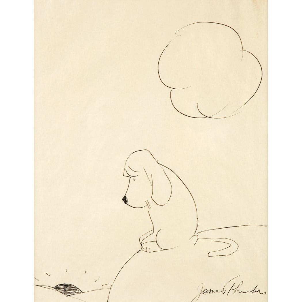James Thurber | Dog (1930 - 1940) | MutualArt