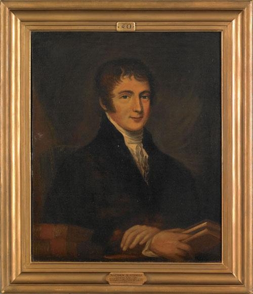 American School, 18th Century | Portrait of Matthew McConnell | MutualArt
