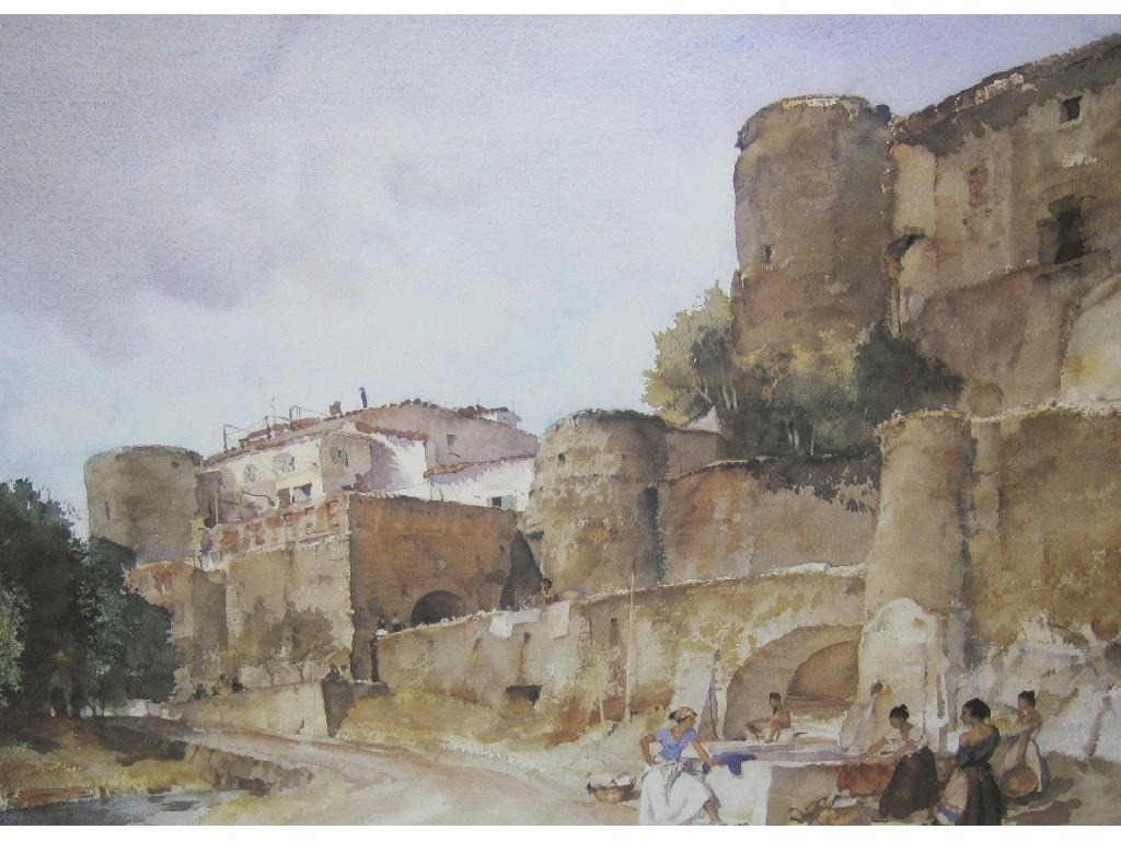 William Russell Flint | Lydia on the Sands | MutualArt