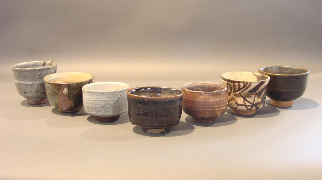 Wayne Ngan | 2 Pieces: A Wayne Ngan studio art raku pottery vase ...