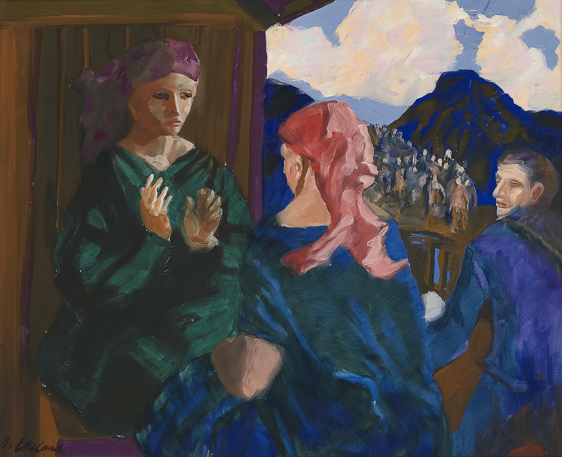 Arne Ekeland | Three Figures | MutualArt