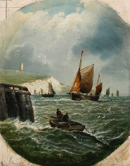 William Broome | Two works: Off Ramsgate; Off the Dover coast | MutualArt