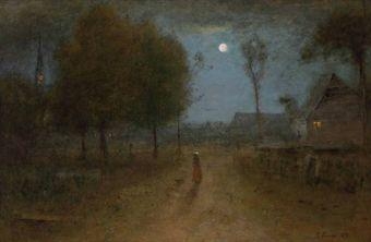 George Inness | Sunrise in the Apple Orchard (Circa 1892) | MutualArt