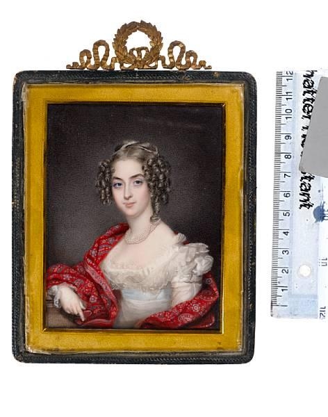 British School, 19th Century | Portrait of Mrs. Wadham Wyndham, Wife of ...