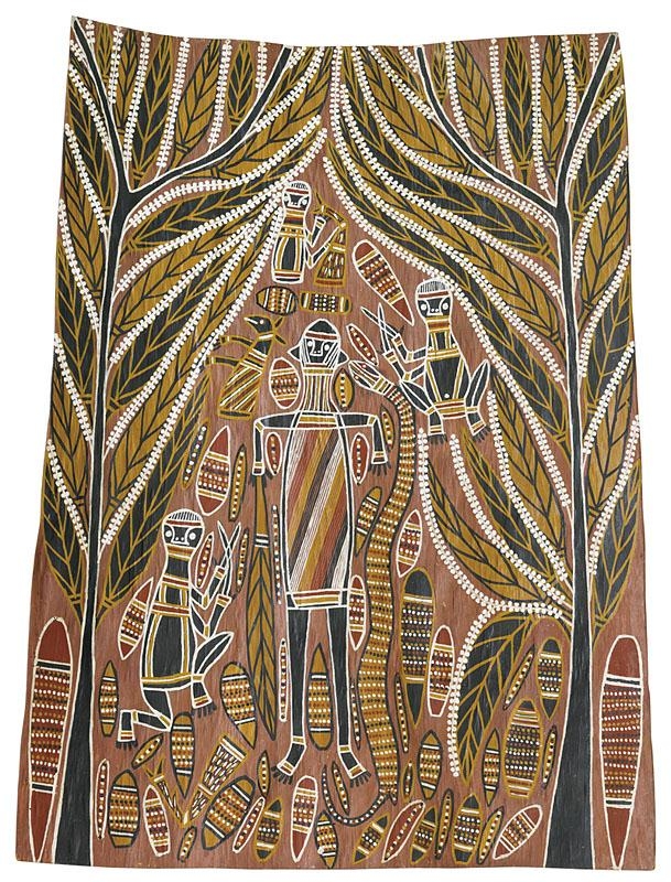 David Malangi | GUNMIRRINGU MORTUARY RITES (Circa 1983) | MutualArt